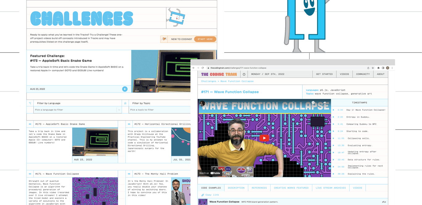 The Coding train / Design Systems International
