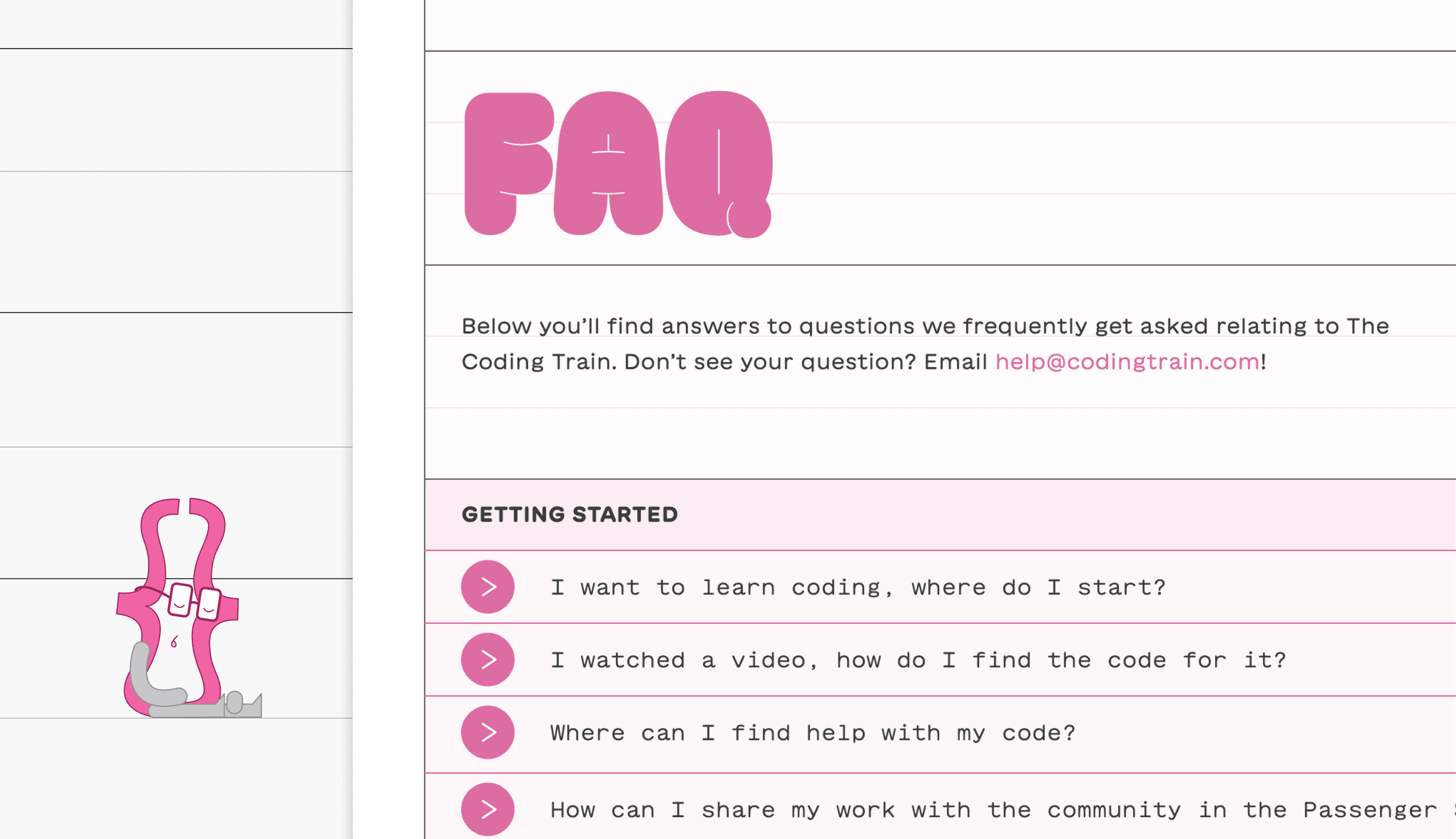The Coding train / Design Systems International